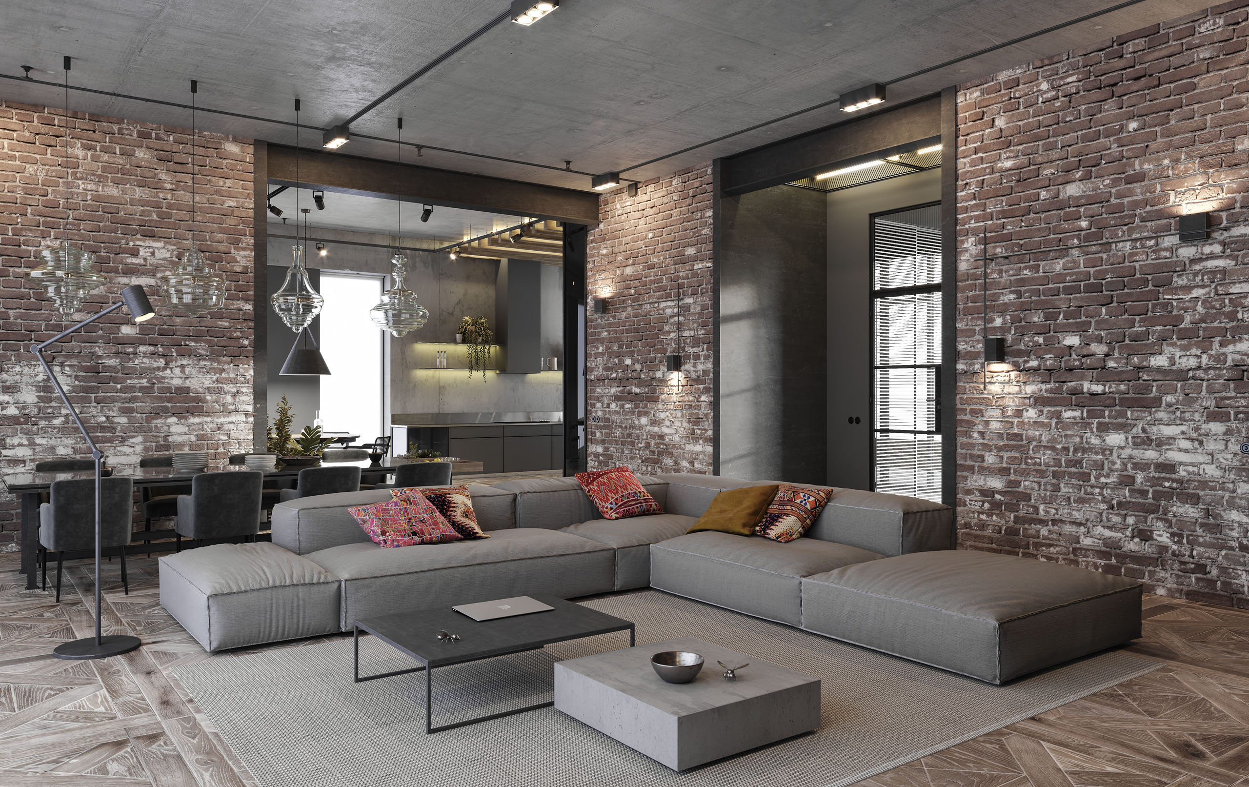 BOB Country house in loft aesthetics by M4 KILDINOV - Project ...