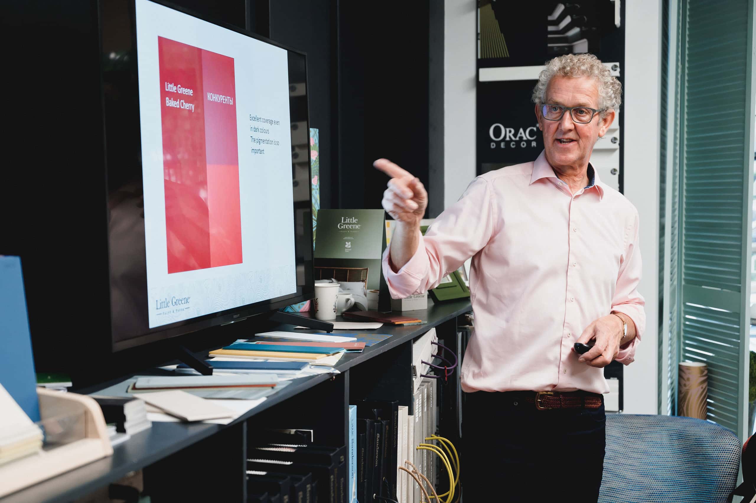 Chief by color. David Mottershead's master class in Odessa - PRAGMATIKA ...