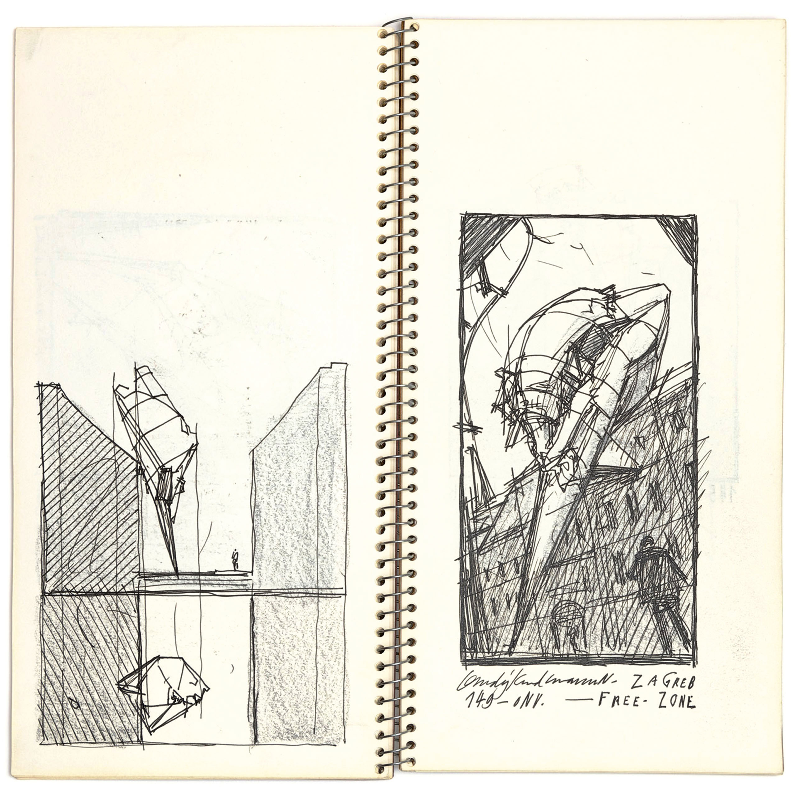 War and Peace by Lebbeus Woods - PRAGMATIKA.MEDIA - Ukraine, Kyiv