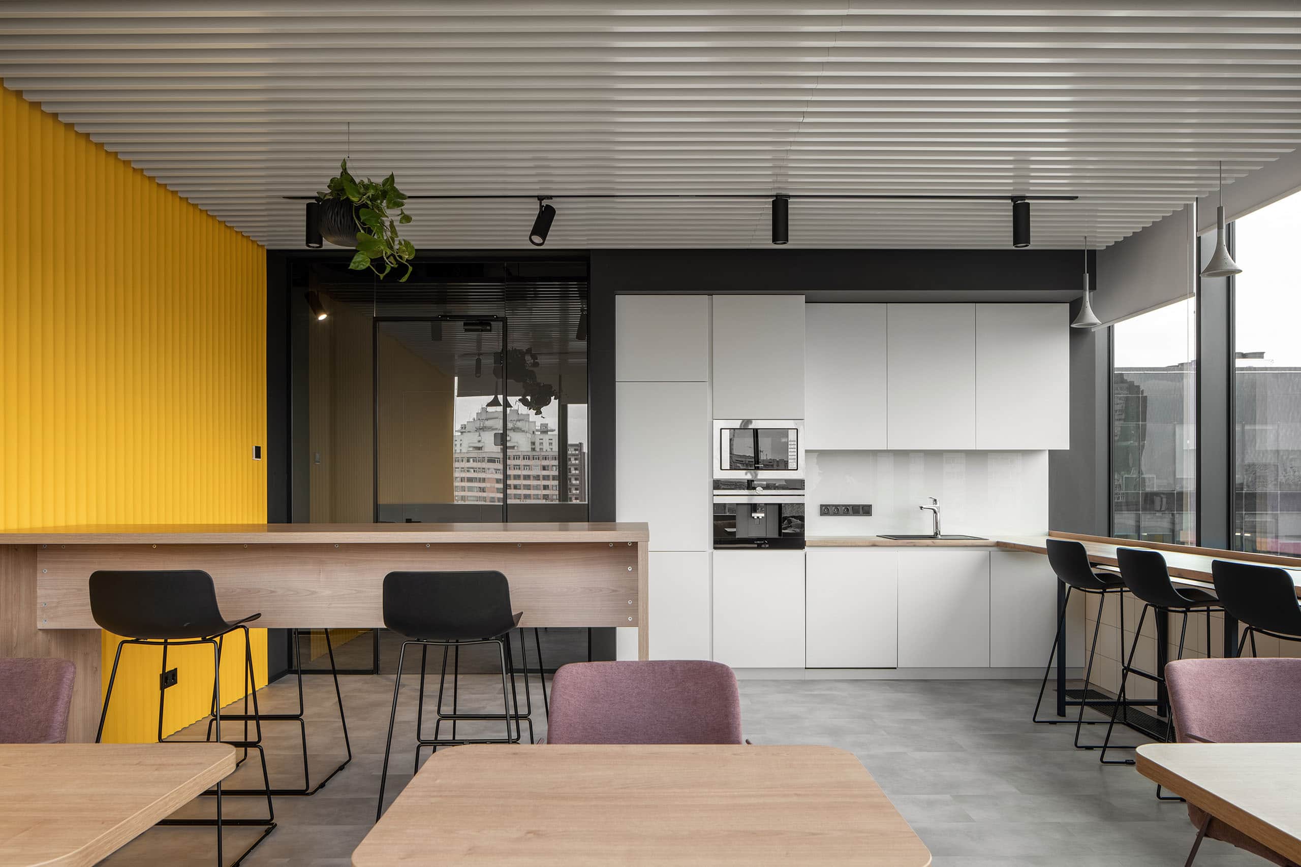 The office is a place of power. Headquarters of the UFuture company in ...