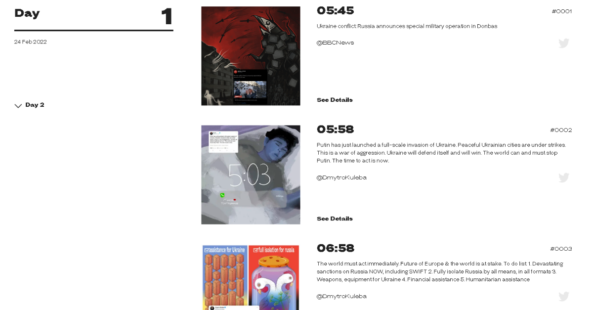 The world's first NFT war museum raised over $600 for Ukraine ...