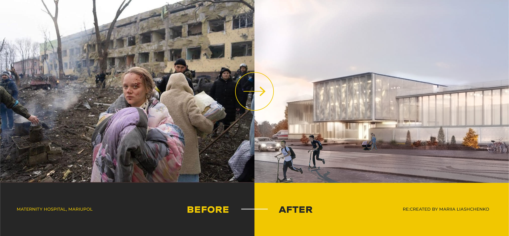 Die Finalisten des Re:Create UA-Wettbewerbs für das beste Projekt zur ...