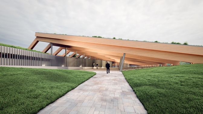 In Lviv, the winner of the architectural competition for the shooting ...