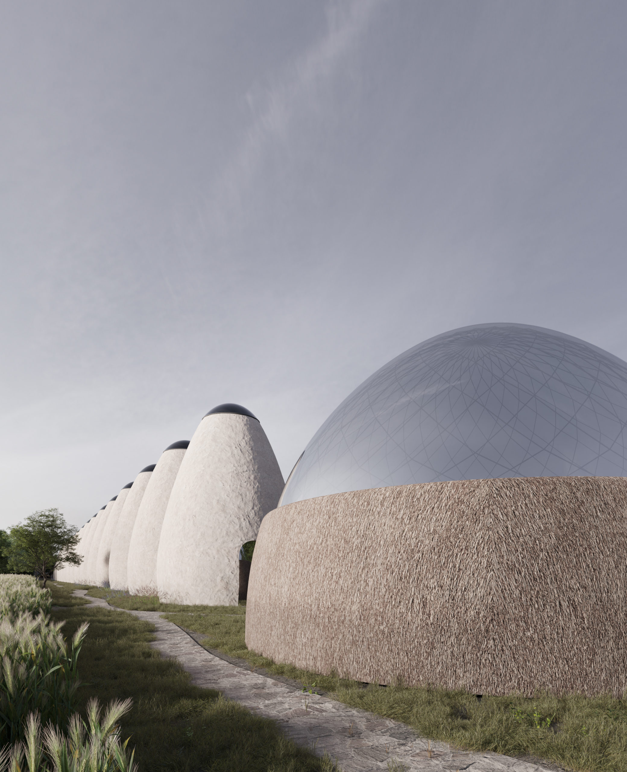 Студия Yakusha представила концепт музейного комплекса Марии Примаченко ...