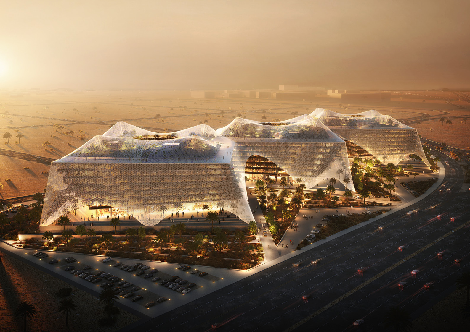 X-Architects presented the project of the headquarters of the Ministry ...