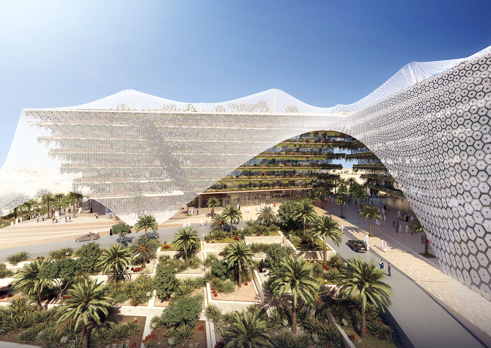 X-Architects presented the project of the headquarters of the Ministry ...