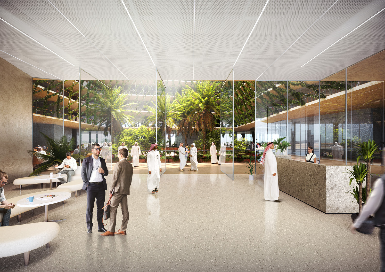 X-Architects presented the project of the headquarters of the Ministry ...