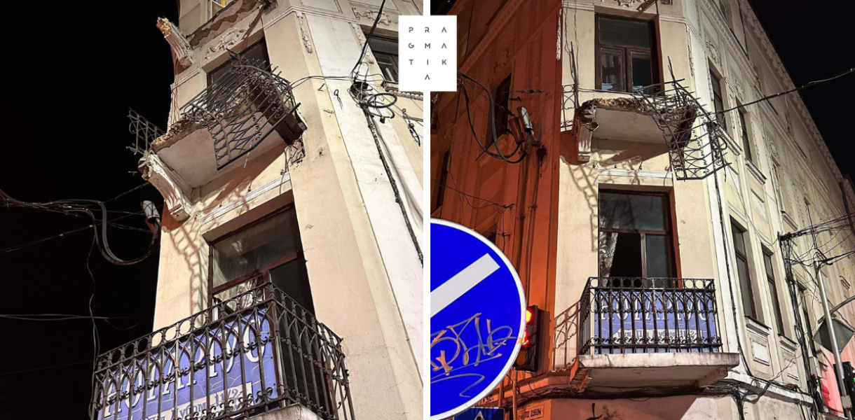 El balcón de un edificio centenario se derrumbó en el centro de Lviv: una persona murió ...