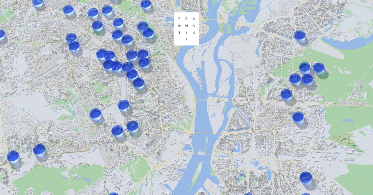 "Lun.Misto" made a map with the biggest flooding in Kyiv during the ...