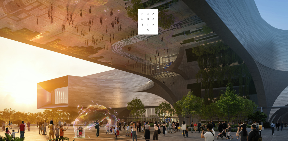 The New Science Center under the project of Zaha Hadid Architects is ...