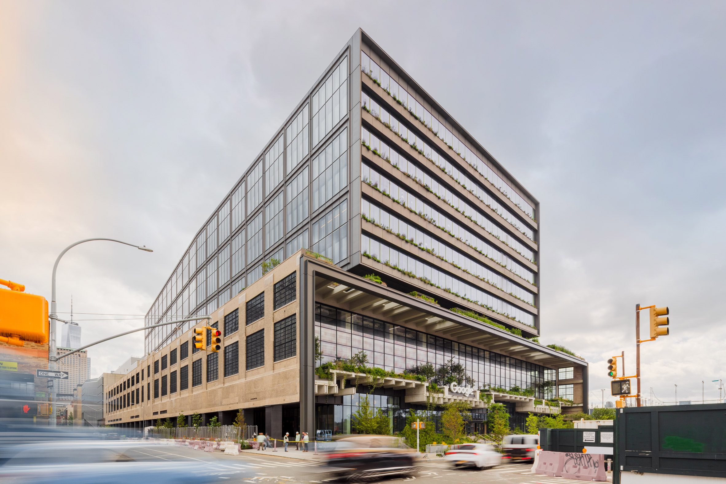 Google opened a new office in the building of the former railway ...