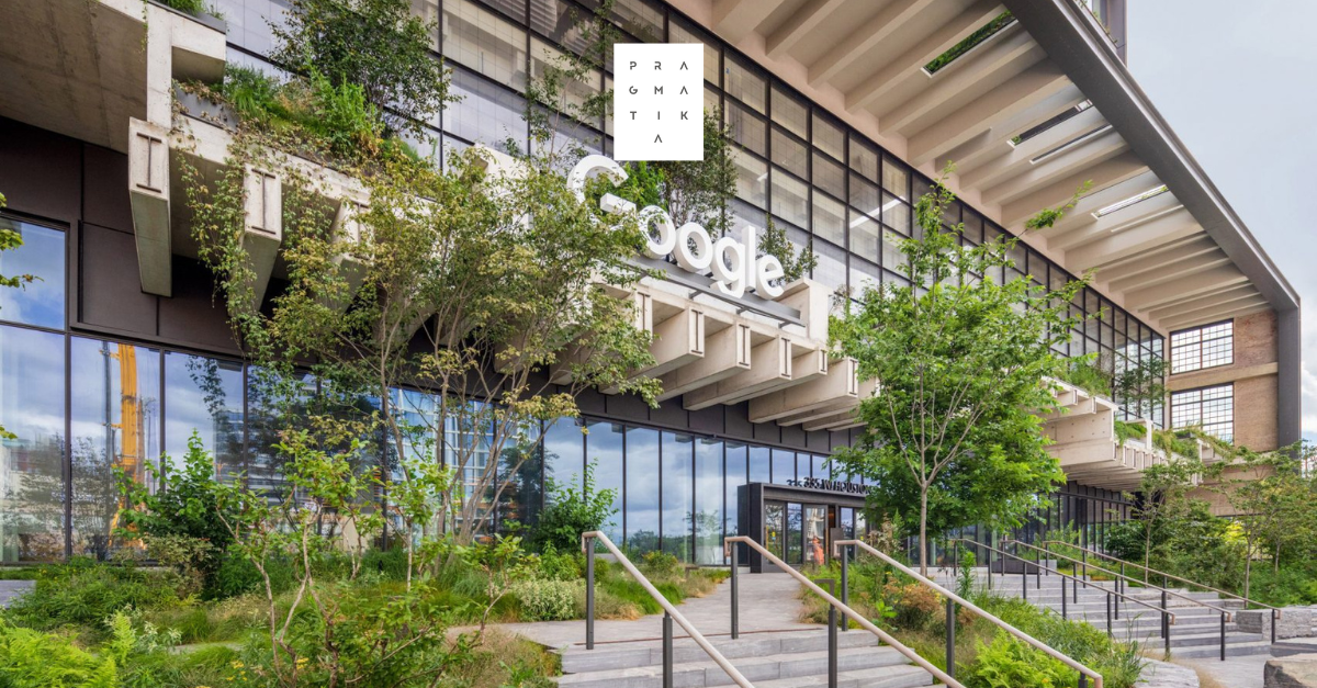 Google opened a new office in the building of the former railway ...