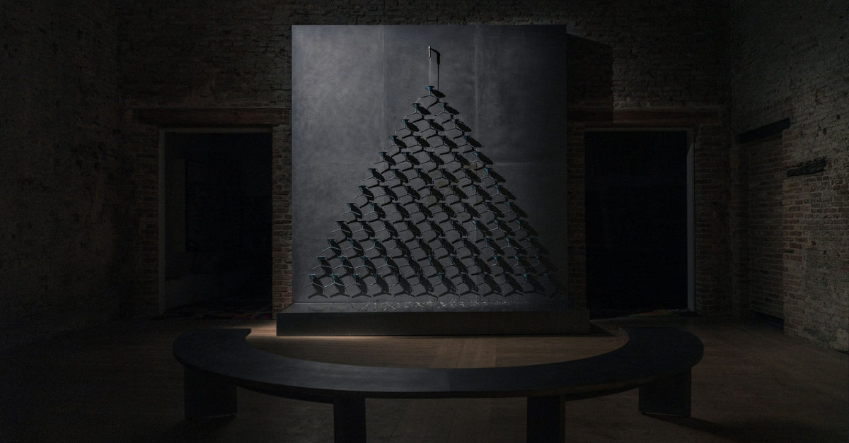 "Fountain of Exhaustion" by the Ukrainian artist Pavel Makov was ...