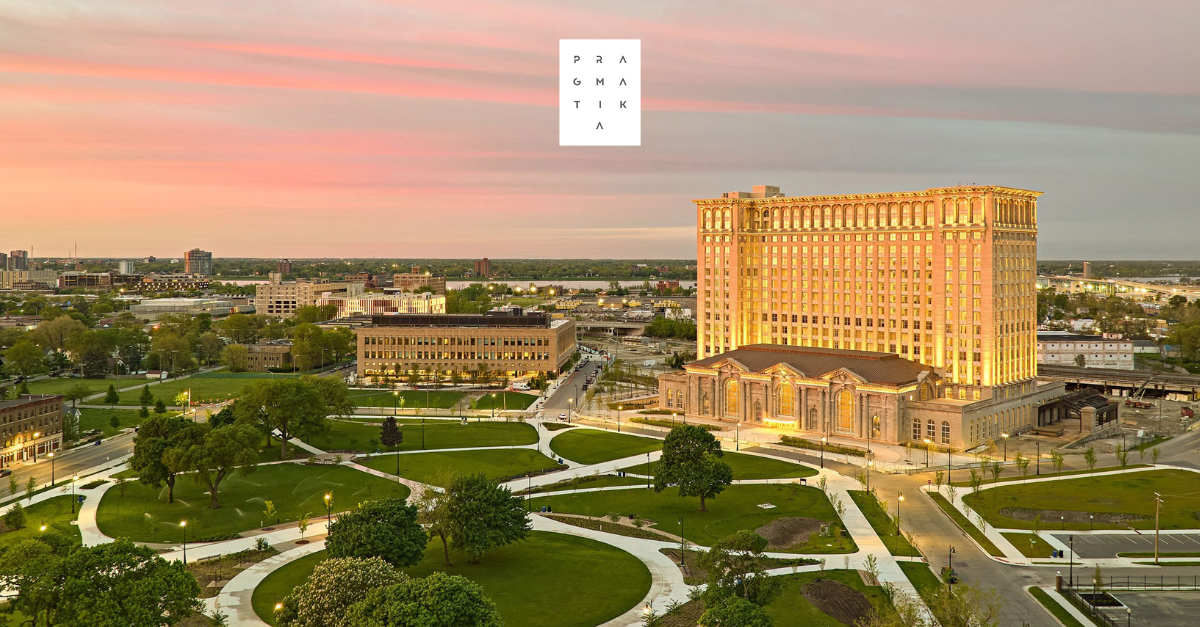 In Detroit, the restoration of the abandoned central station of the ...