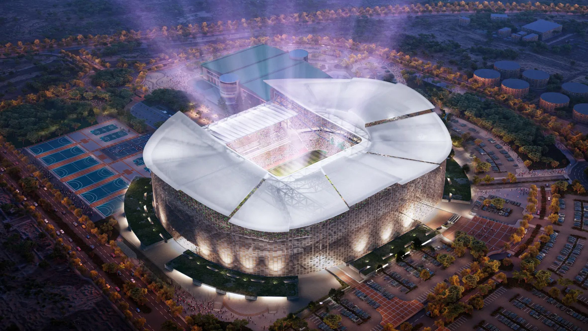 Arabia Saudita presentó los proyectos de 15 estadios para la Copa ...