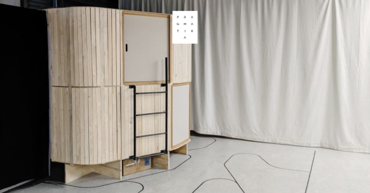 Skoda showed the concept of a sleeping car for a double-decker train ...