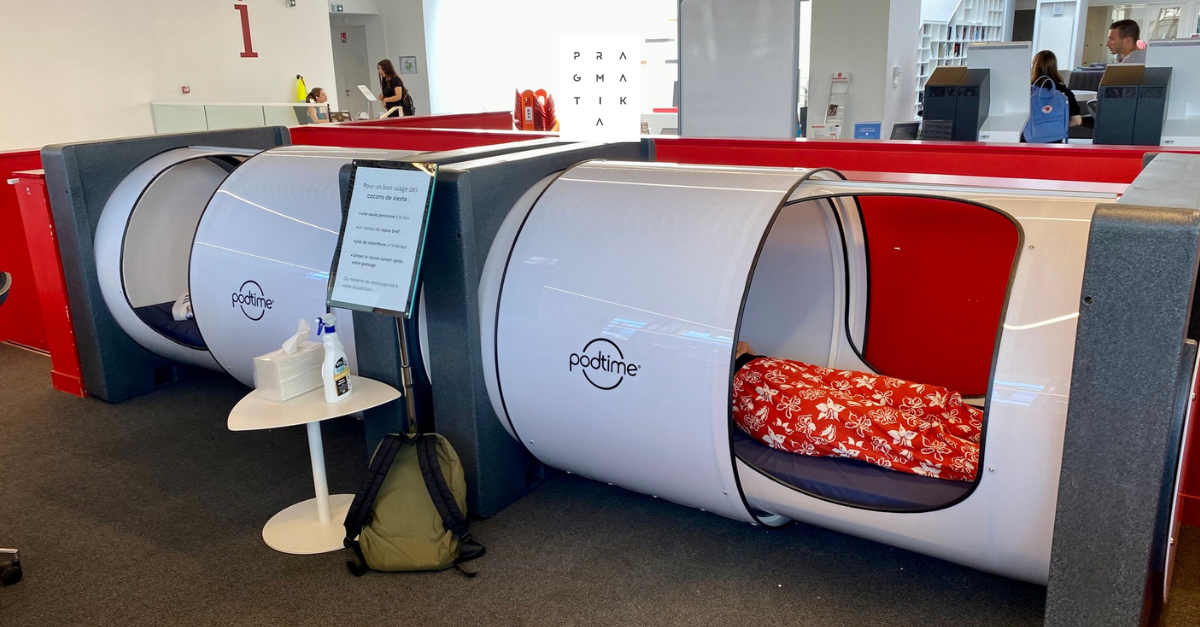 Se instalaron cápsulas para dormir en una universidad francesa - PRAGMATIKA.MEDIA - Ucrania, Kiev