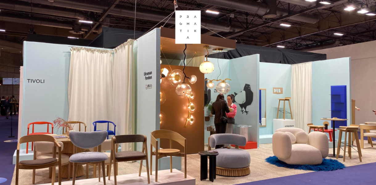 At the Maison&Objet 2025 exhibition, the Ukrainian stand is represented ...