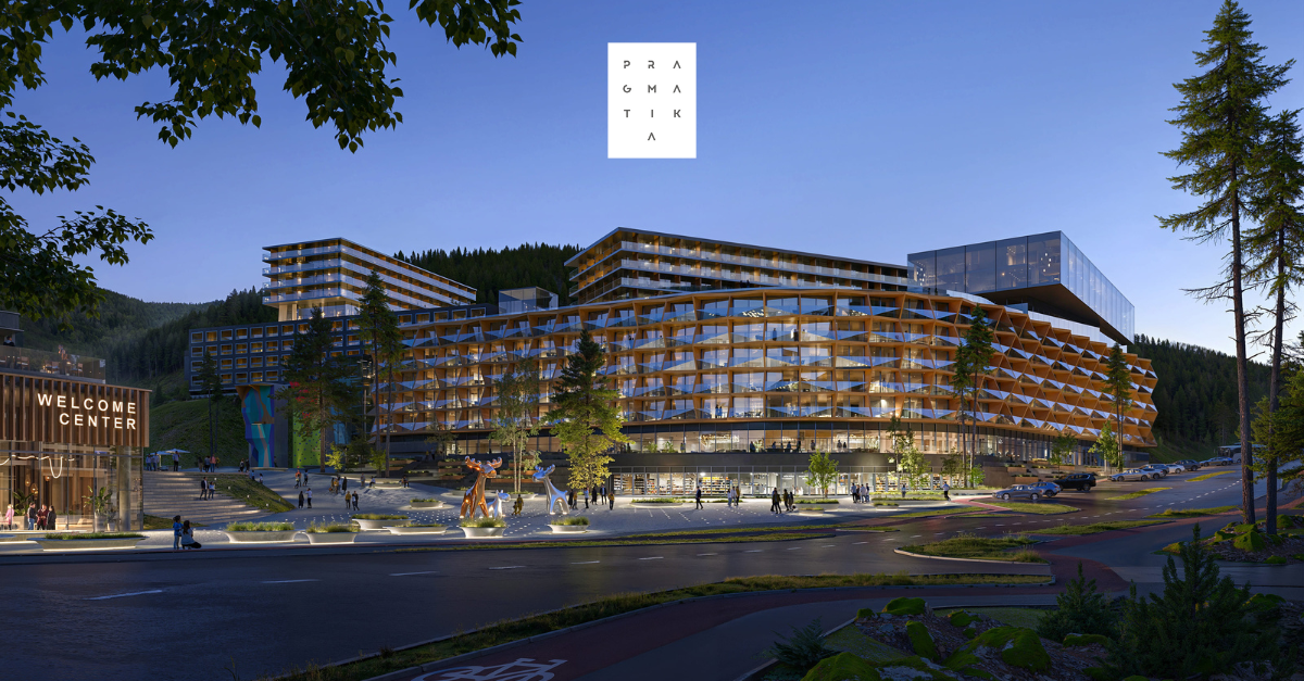 OKKO Group hat mit dem Bau eines großen Bergresorts in den Karpaten begonnen - PRAGMATIKA.MEDIA ...