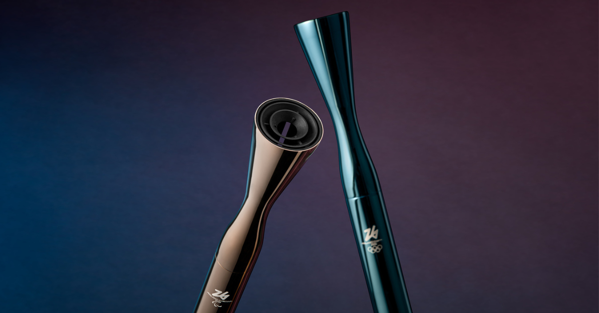 Italian architect unveils new torches for 2026 Winter Olympics ...