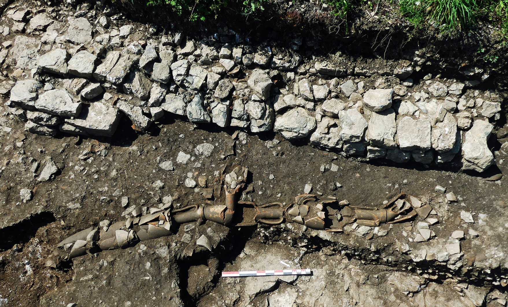 In France, archaeologists discovered the remains of an ancient Roman ...