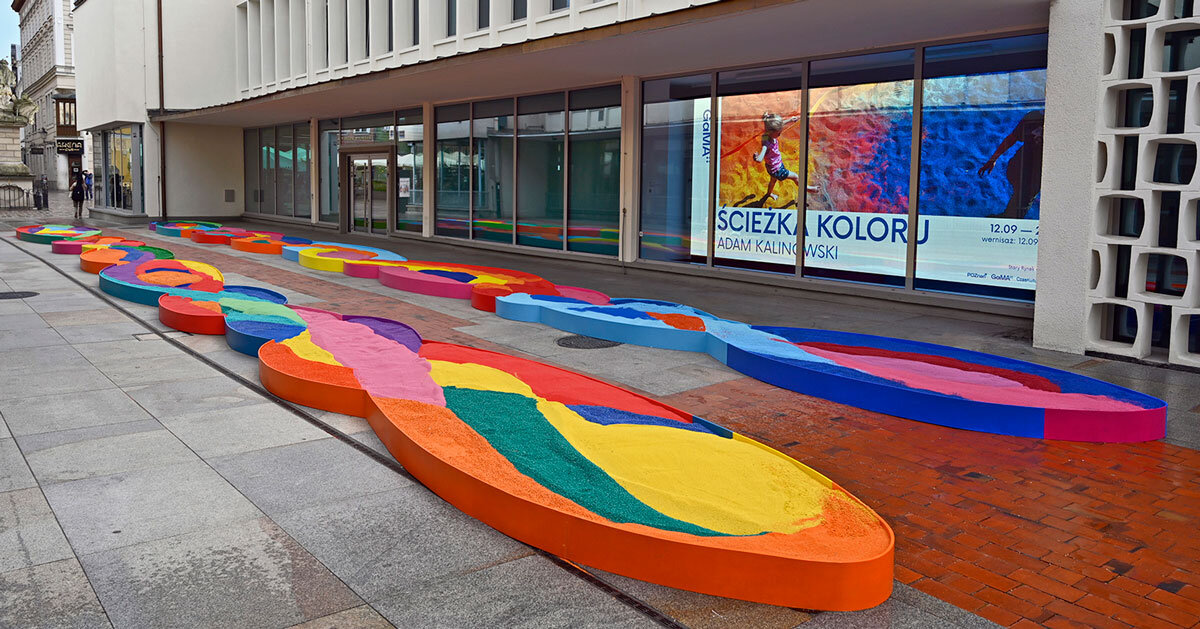 "The Path of Color": een grootschalige openbare kunstinstallatie ...