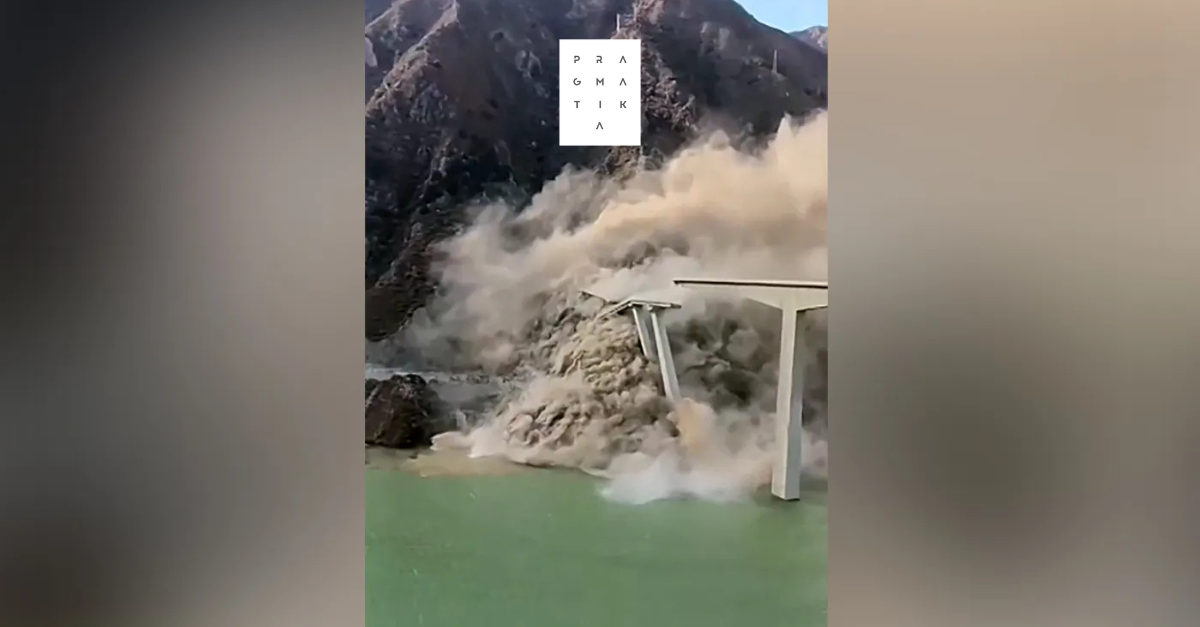 A 758-meter bridge collapsed in China a few months after opening ...
