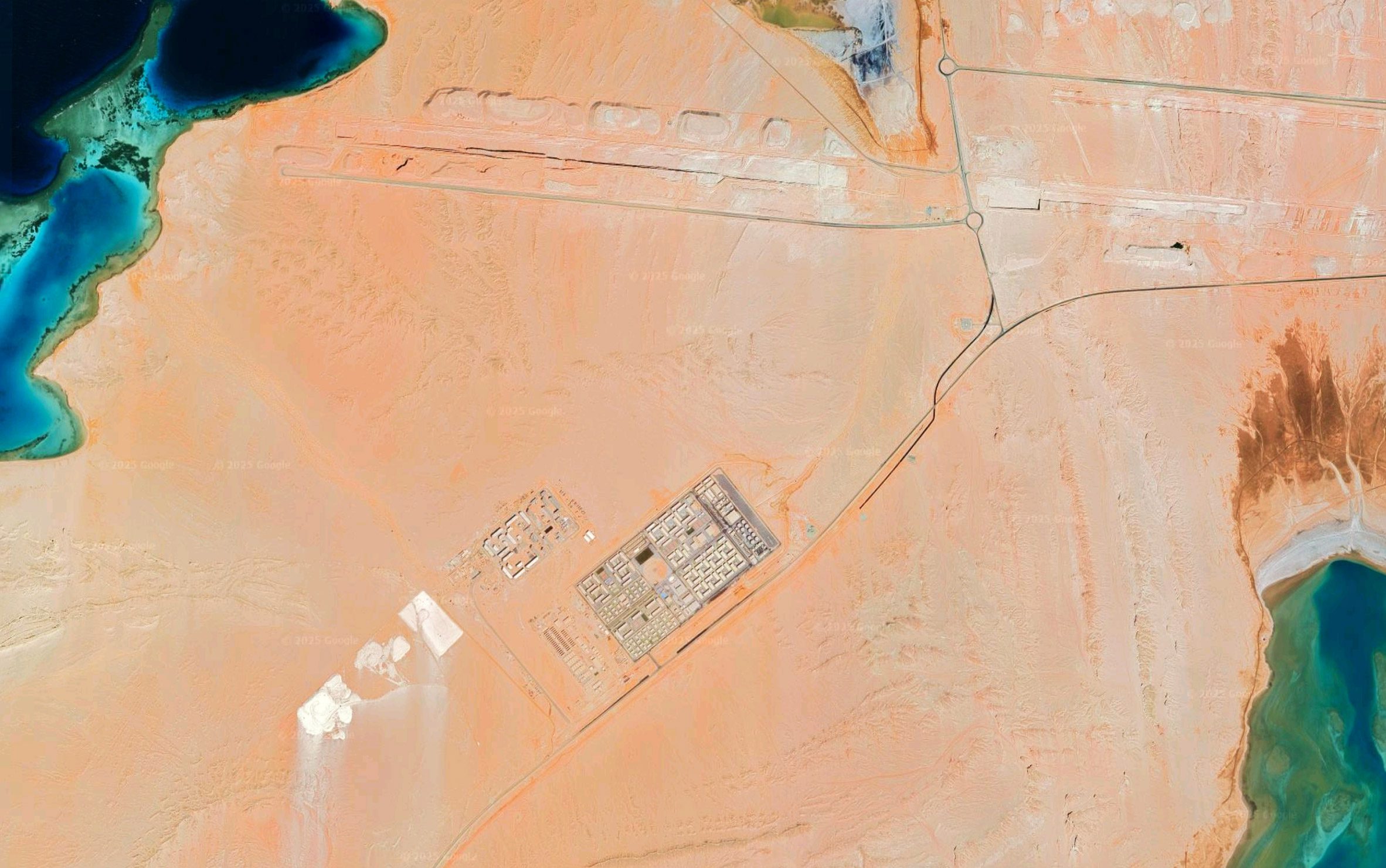 Satellite images reveal giant camps for hundreds of thousands of ...
