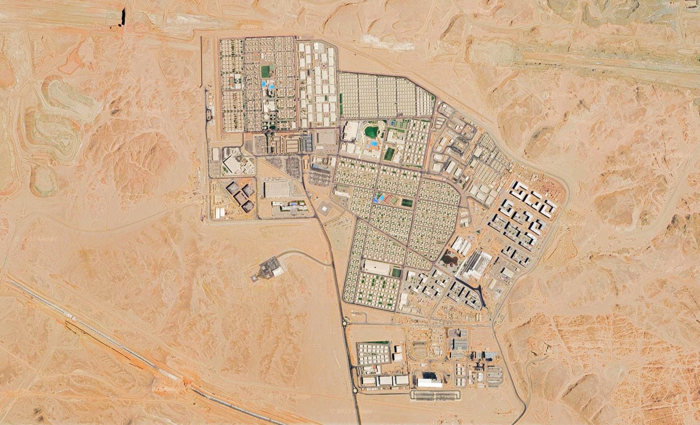 Satellite images reveal giant camps for hundreds of thousands of ...
