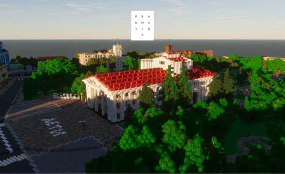 Ukrainian players recreate Mariupol in Minecraft - PRAGMATIKA.MEDIA ...