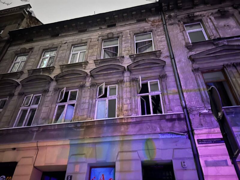 Stained glass windows in the Church of Saints Olga and Elizabeth were ...