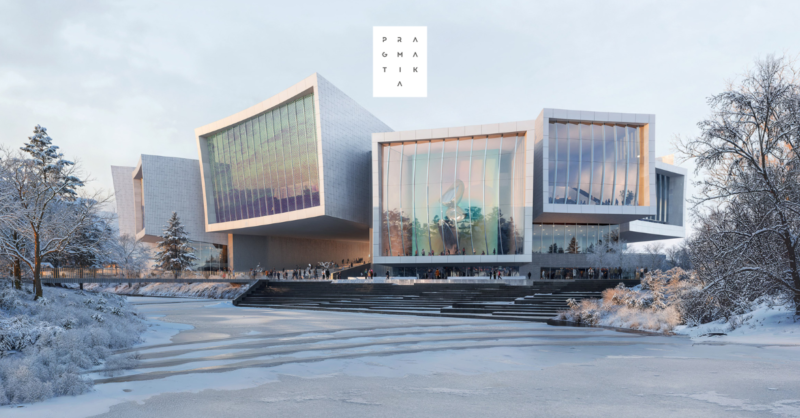 Snøhetta presenta el proyecto del Museo de Arte de Beijing con un atrio ...