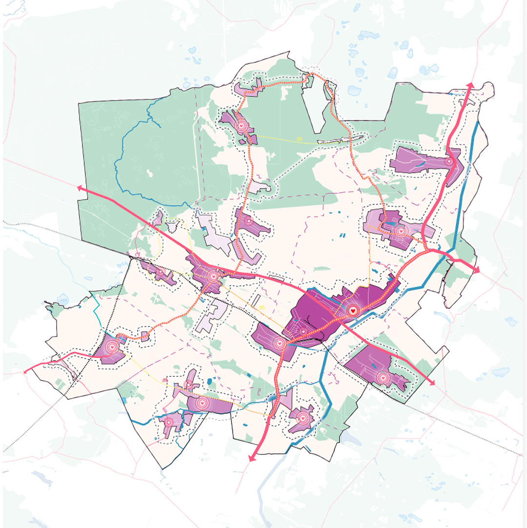 Network of public spaces as a tool for sustainable recovery